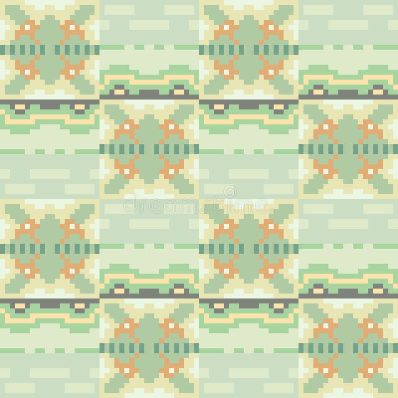 Pattern Pixel Texture Green Stock Vector - Illustration of pattern ...