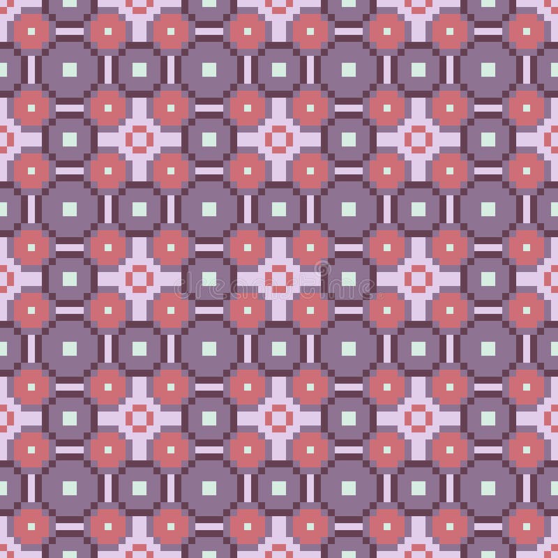 Pattern pixel texture pink stock vector. Illustration of seamless ...