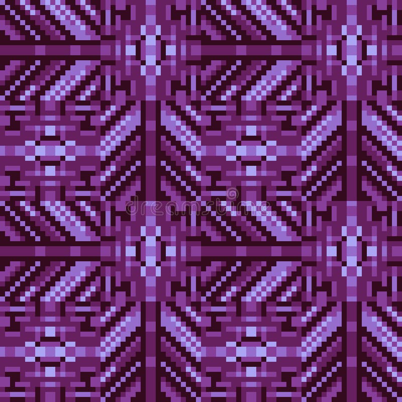 Pattern Pixel Texture Purple Stock Vector - Illustration of rectangle ...