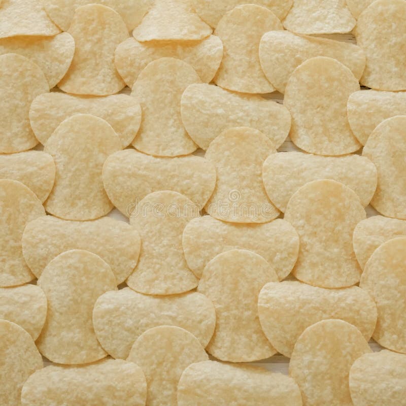 Pattern of Potato Chip Texture Background Stock Photo - Image of bread ...