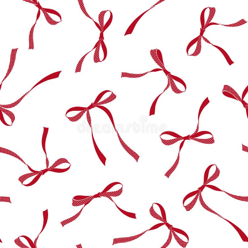 Pattern of pretty ribbon, stock vector. Illustration of decorative ...