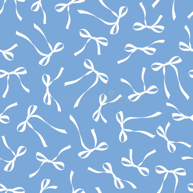 Pattern of pretty ribbon, stock vector. Illustration of fabric - 127565520