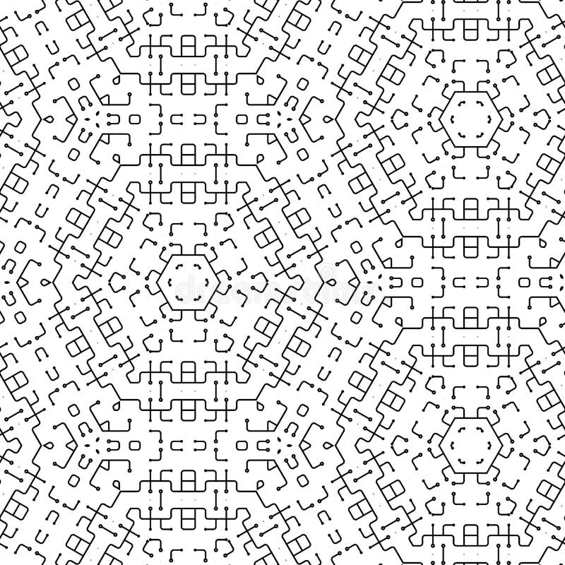 Pattern for Printing on T-shirt Clothes Drapes Tiles Stock Illustration ...