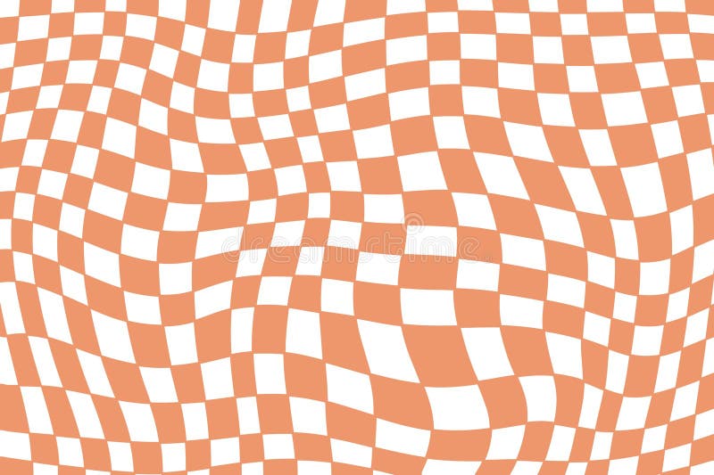 Pattern Psychedelic Checkerboard. Groovy Texture Stock Illustration ...