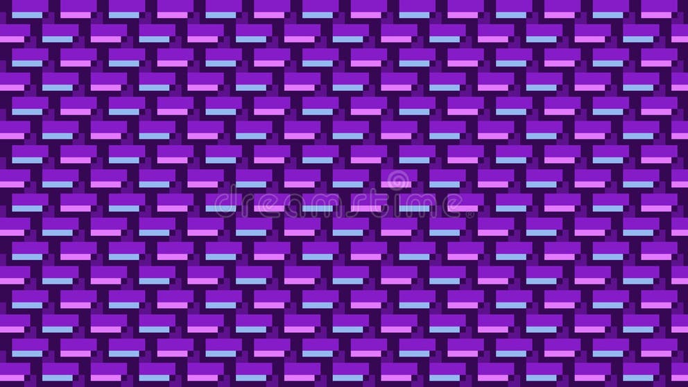 Pattern of Purple Bricks with Neon Cyan and Magenta Lights Texture ...