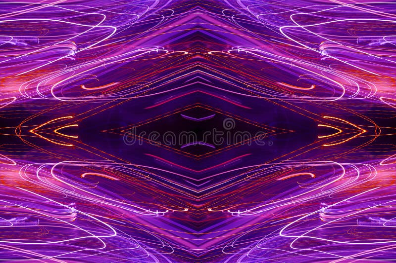Abstract neon pattern stock illustration. Illustration of concept ...