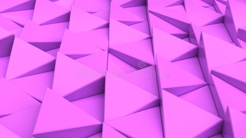 Pattern of Purple Triangle Prisms Stock Illustration - Illustration of ...
