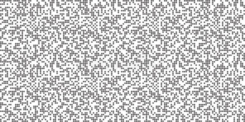 Pattern of QR Code, Polka Dots. Seamlessly Stock Vector - Illustration ...