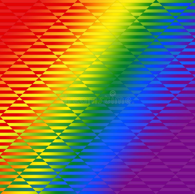 LGBT Community Flag. Pattern on a Rainbow Background. Template. Content ...