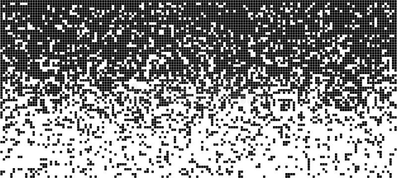 Pattern of Random Pixels. Monochromatic Background for Website, Poster ...