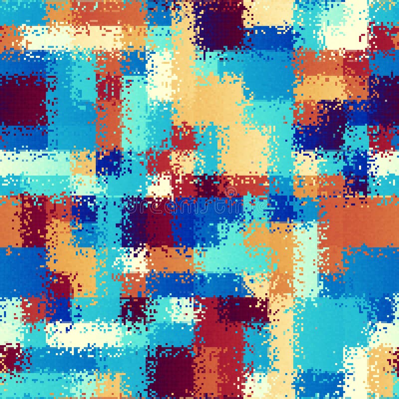 Pattern of a Random Small Dots. Noise Background. Seamless Image Stock ...