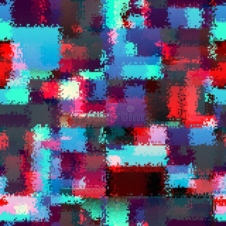 Pattern of a Random Small Dots. Seamless Image Stock Illustration ...