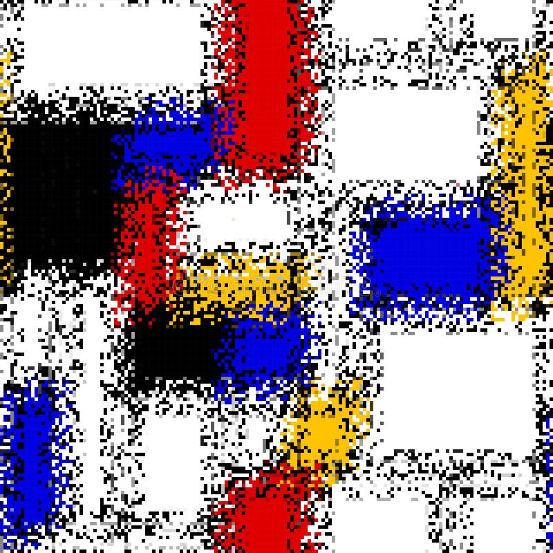 Pattern of a Random Small Dots. Seamless Image Stock Illustration ...