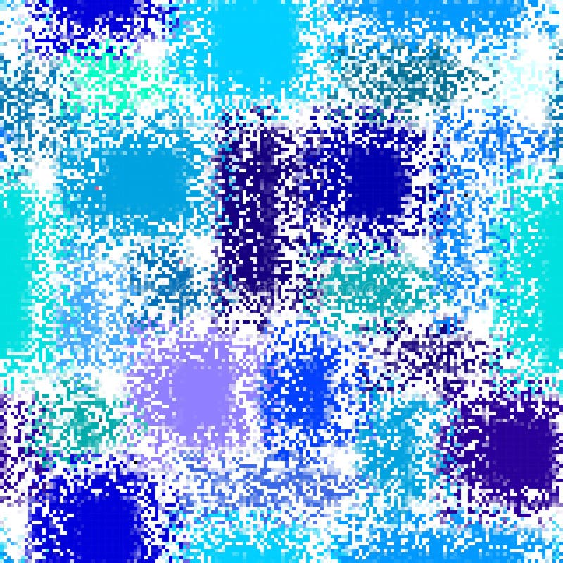 Pattern of a Random Small Dots. Seamless Image Stock Vector ...