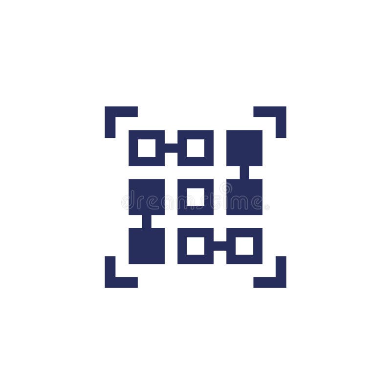 Pattern Recognition Icon on White Stock Vector - Illustration of ...