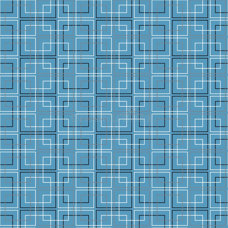 Pattern from Rectangles. Vector Geometric Design, Modern Art Graphic ...