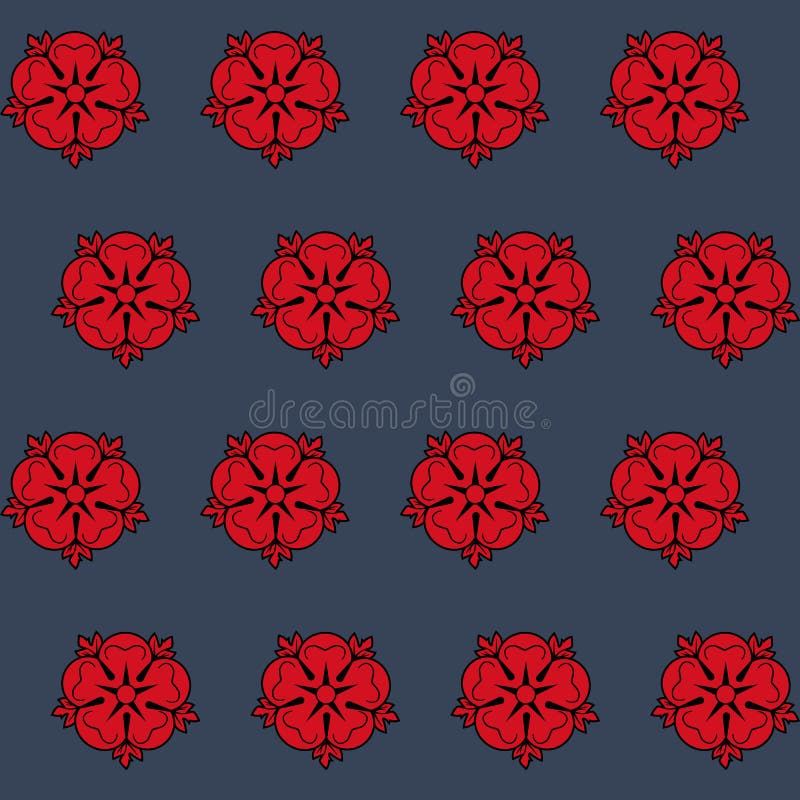 Heraldic rose stock illustration. Illustration of arms - 116793867