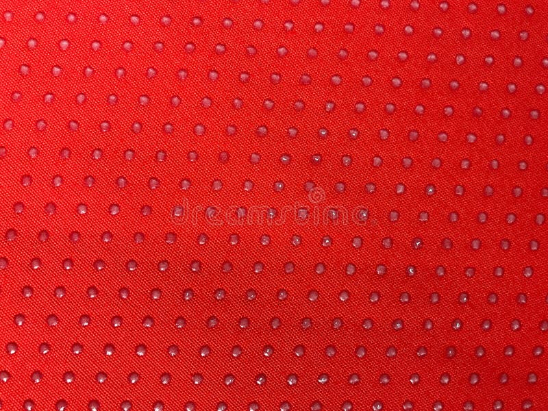 Pattern of Red Cloth with Plastic Dot Stock Photo - Image of design ...