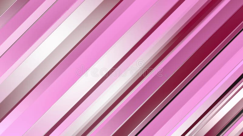 Pattern of Red Color Strips Prisms. Abstract Background. 3D Rendering ...