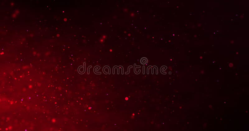 Pattern, Red and Futuristic Particles with Space in Dispersion, Flow or ...