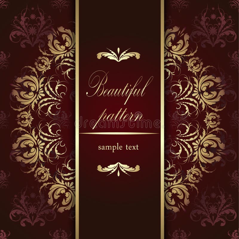 Pattern calligraphy stock vector. Illustration of classical - 34717370