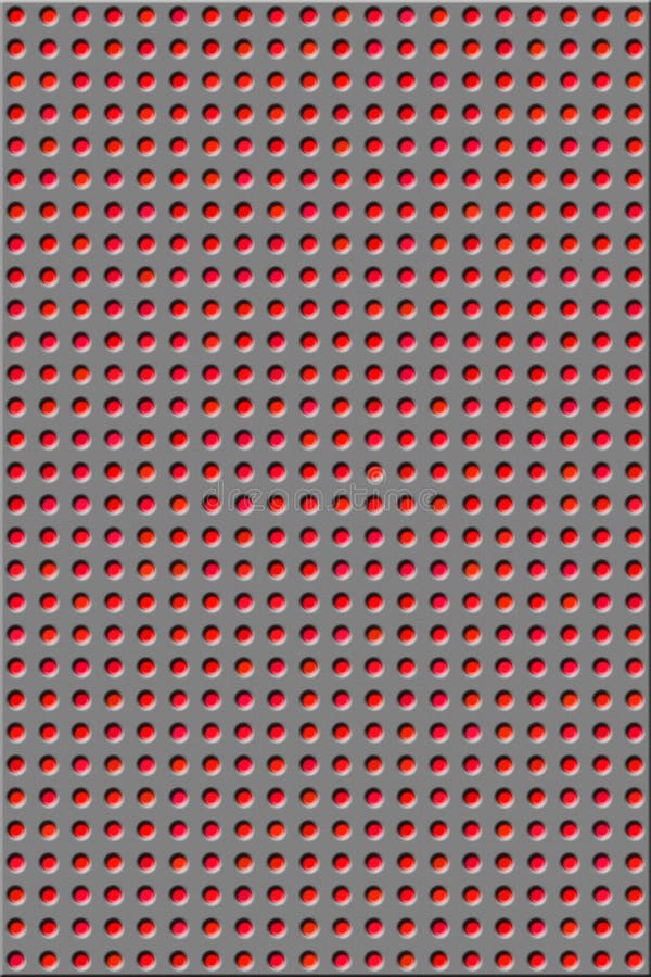 Pattern - red holes stock illustration. Illustration of artistically ...