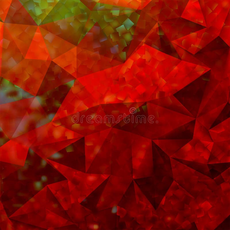 Pattern in Red and Orange Colors. EPS 10 Stock Vector - Illustration of ...