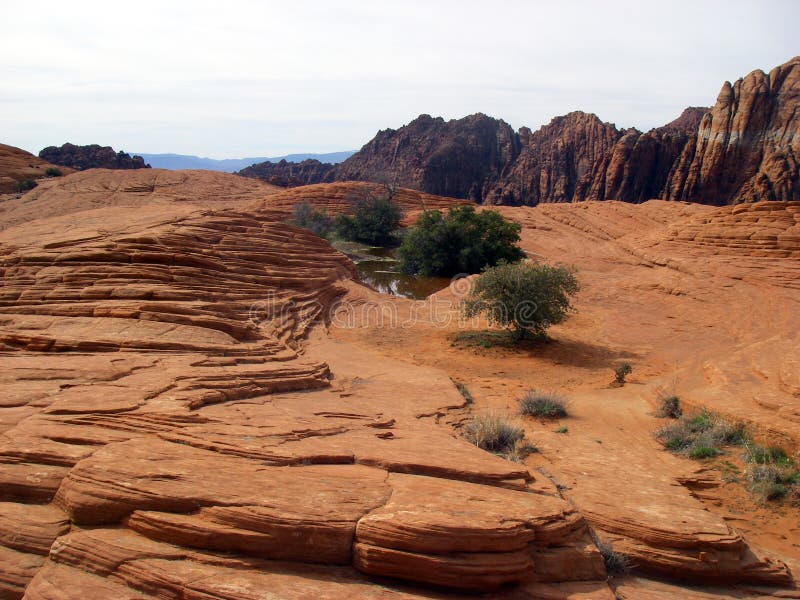 Pattern of Red Rocks stock image. Image of formations - 8898721