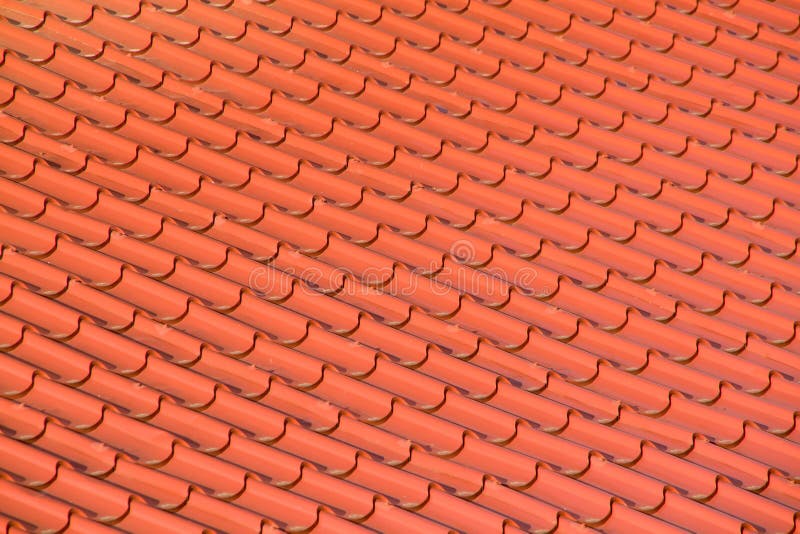 Pattern of red roof stock image. Image of waves, pattern - 19350723