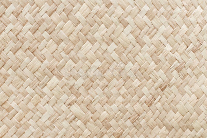 Pattern of Reed Weaving Mat with Vintage Style for Background and ...