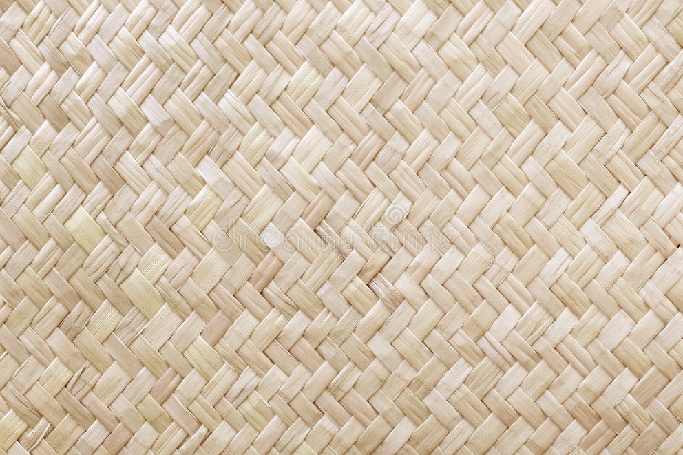 Pattern of Reed Weaving Mat with Vintage Style for Background and ...