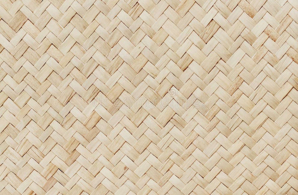 Pattern of Reed Weaving Mat with Vintage Style for Background and ...