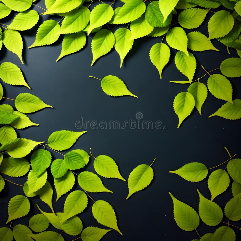 Pattern Repetition Leaf Concept Background Display Spring Summer Leaves ...