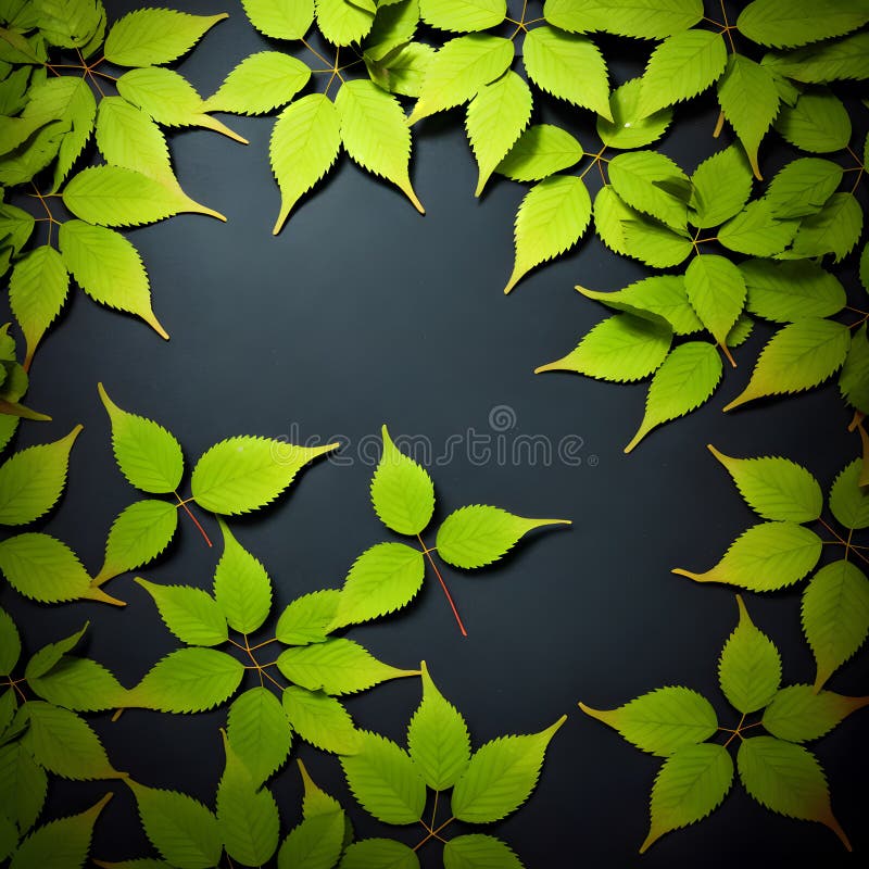 Pattern Repetition Leaf Concept Background Display Spring Summer Leaves ...
