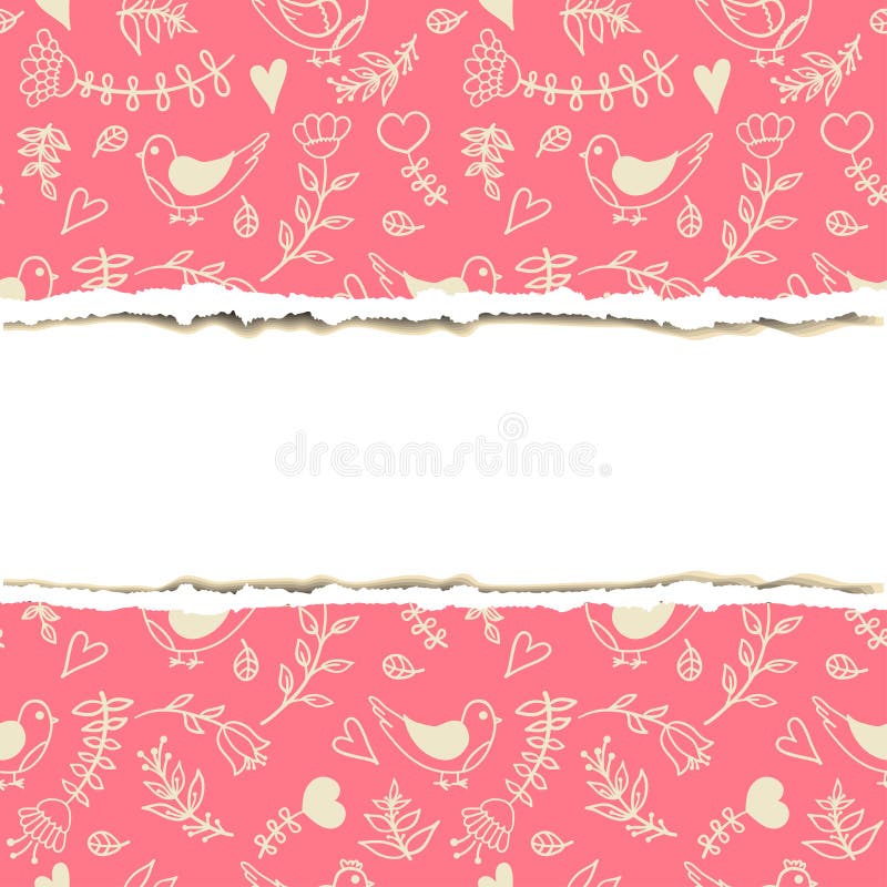 Pattern rip paper stock vector. Illustration of hole - 30858713