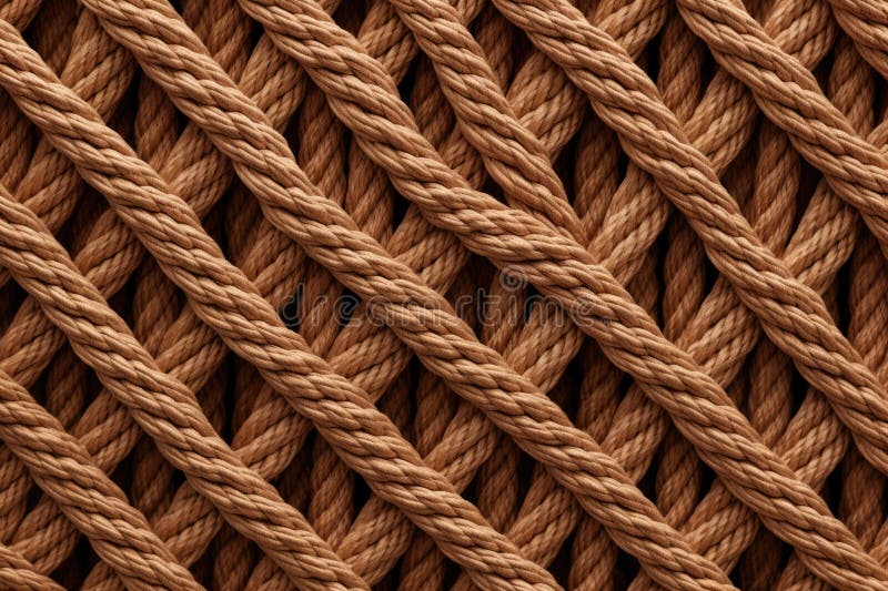Pattern of Ropes Close Up Very Detailed Strings Background Stock ...
