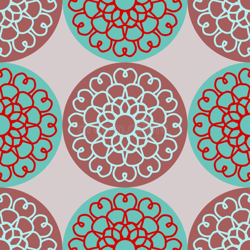 Pattern round stock illustration. Illustration of ornamental - 60905784