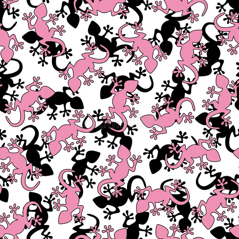 Pattern of the salamander, stock vector. Illustration of salamander ...