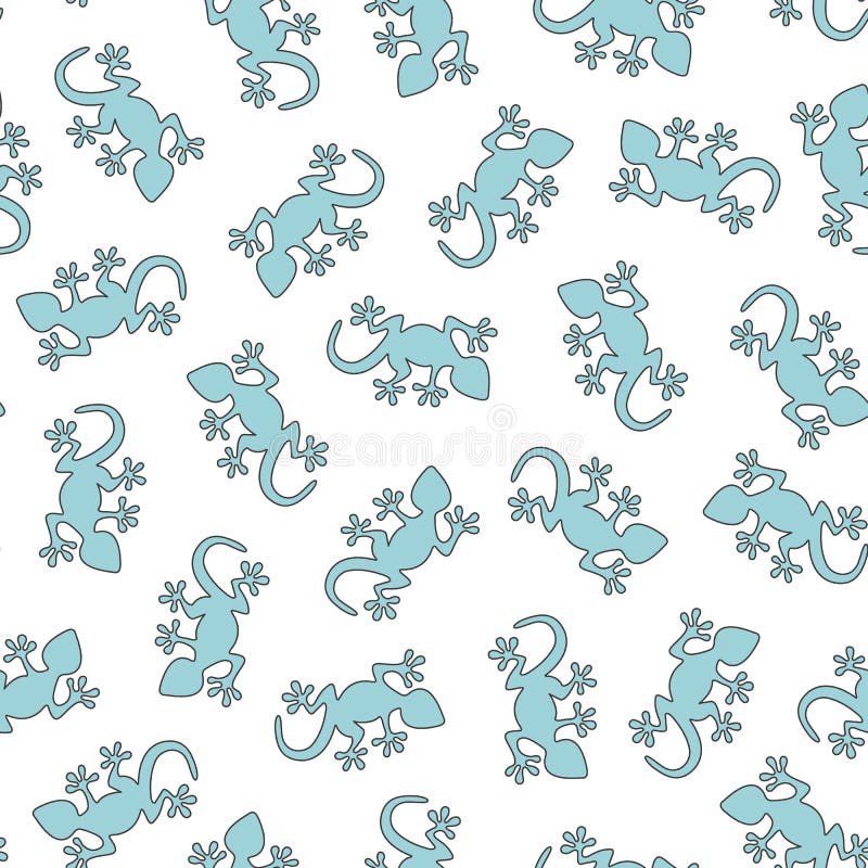 Pattern of the salamander, stock vector. Illustration of salamander ...