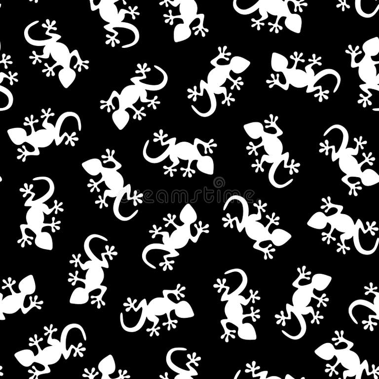 Pattern of the salamander, stock vector. Illustration of design - 127080778