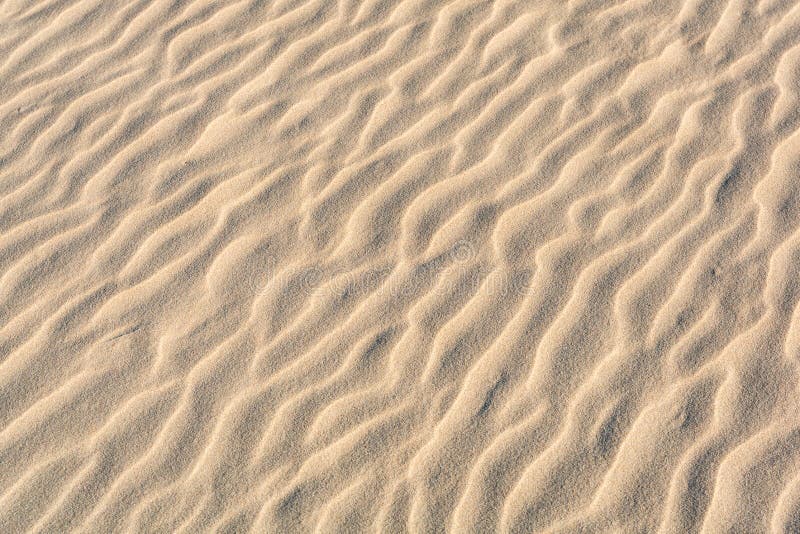 Pattern of the Sand on the Beach Stock Image - Image of backgound ...