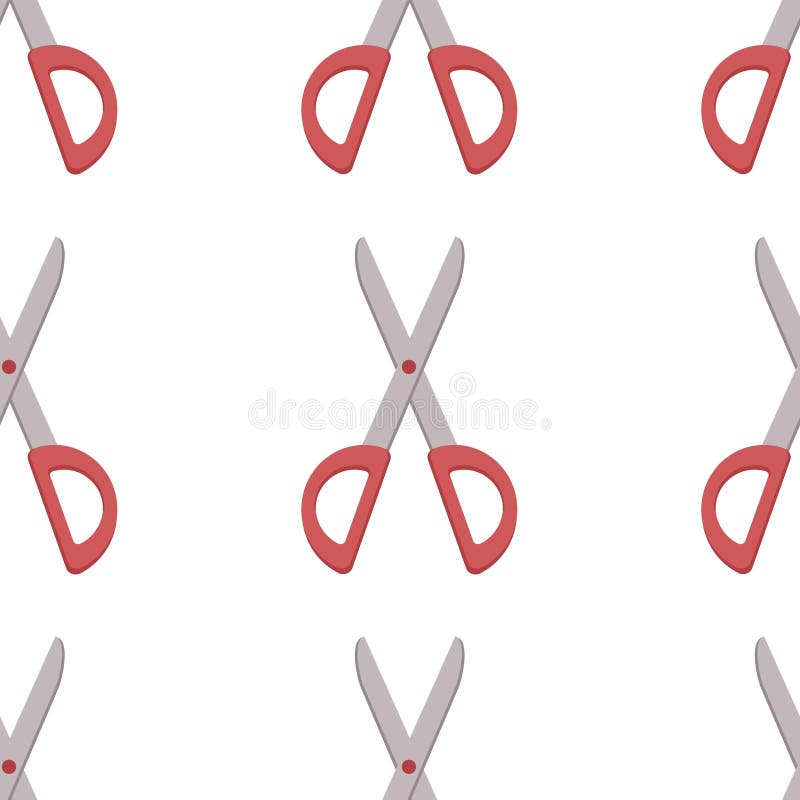 Scissors for Fur of Animals, Cats, Dogs, Animal Care Stock Vector ...