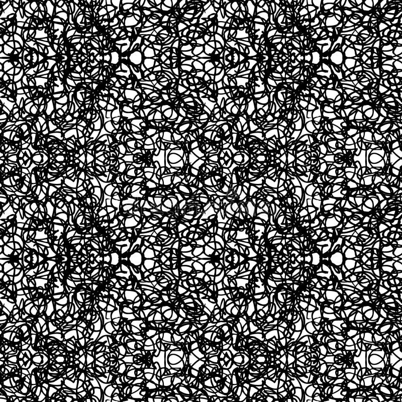 Pattern of Scribbles and Loops Texture Stock Vector - Illustration of ...