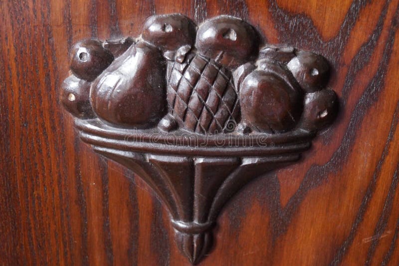 Pattern sculpted in wood stock photo. Image of petals - 106645420