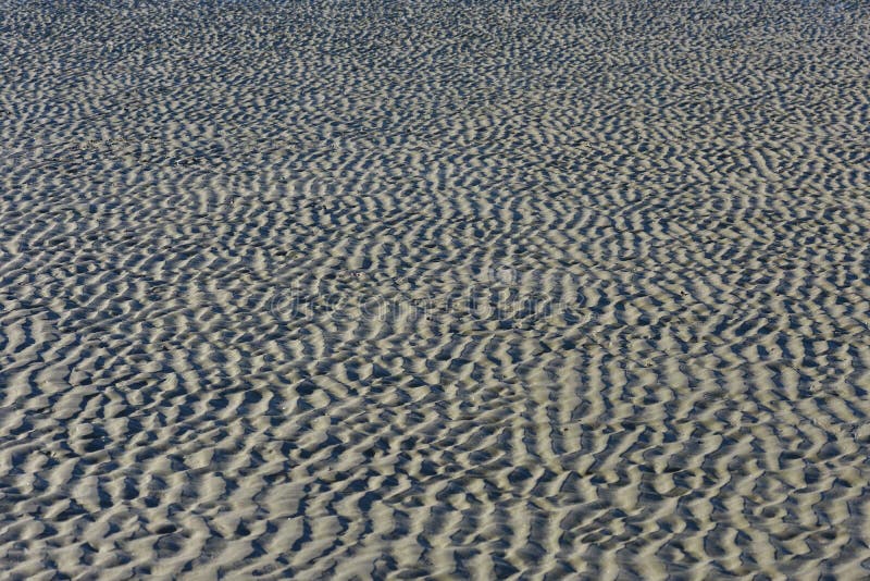 Pattern in sea sand stock photo. Image of water, intertidal - 66098120