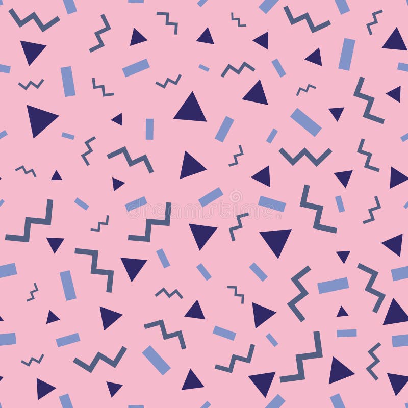 Seamless Memphis Design Pattern, Geometric, Geo, Seamless Fabric Print ...
