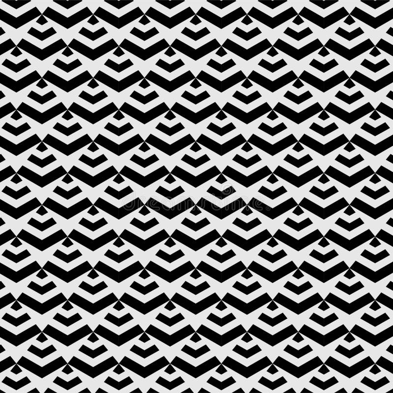 Seamless Pyramid Tiles Pattern in Multiple Colors Stock Vector ...