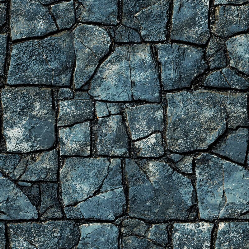 Pattern Seamless Texture for Game, Elegant Stone Wall with a Dark Black ...