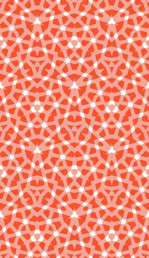 Pattern Semplice Con Motivi Geometrici Astratti in 3 Colori ...