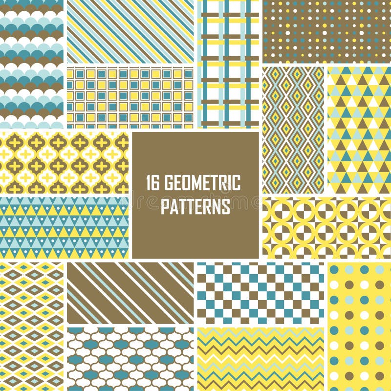 Pattern set stock vector. Illustration of repetition - 67513757